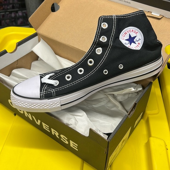 Converse | Shoes | In Box New Converse Hi Top Canvas Sneaker Logo M96 ...